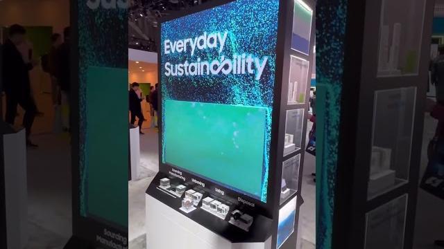[CES 2023] SAMSUNG #ces2023 #sustainability #smart | ZUM TV