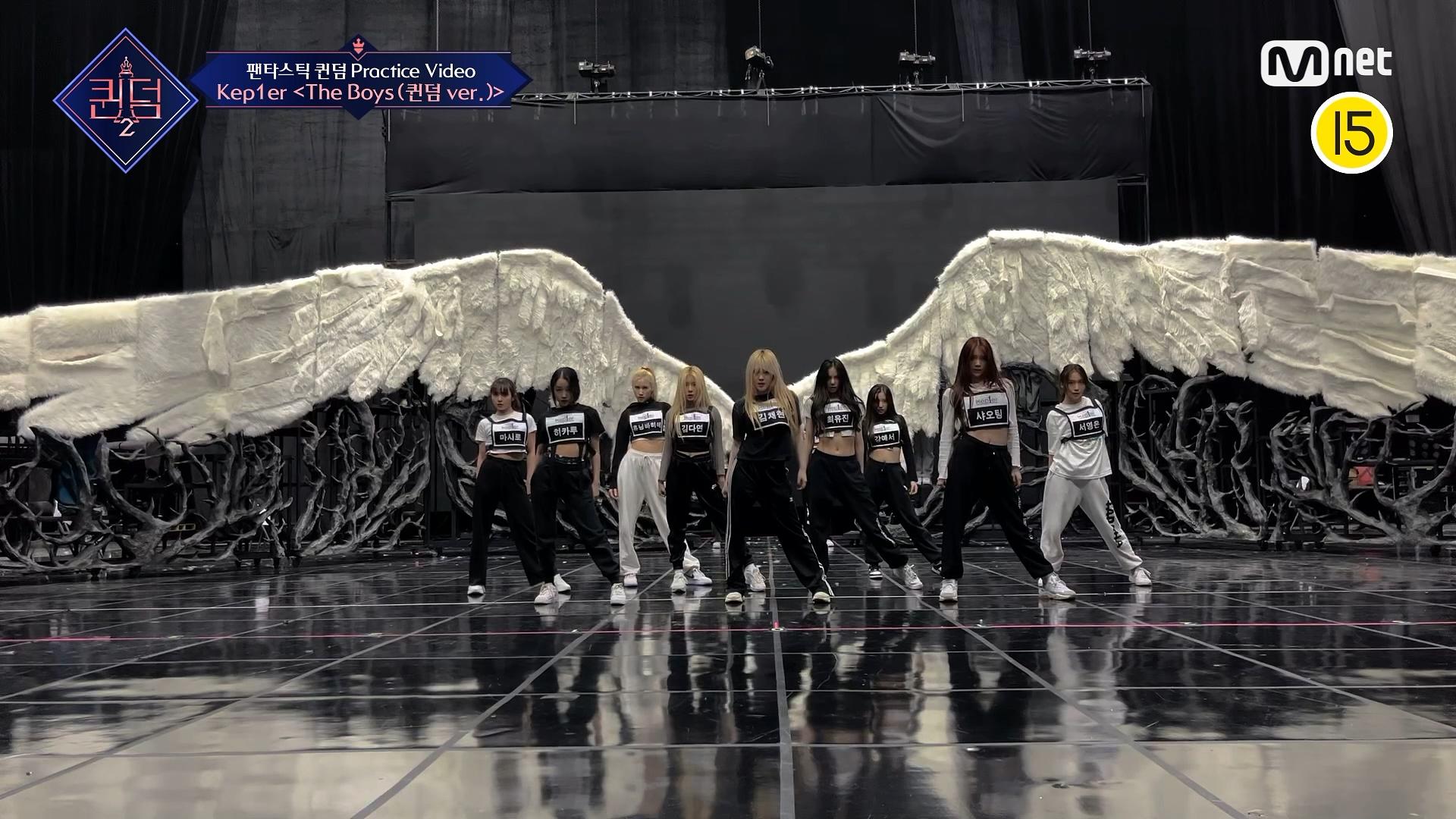 [퀸덤2/Practice Video] The Boys - 케플러 | 3차 경연 2R | ZUM TV