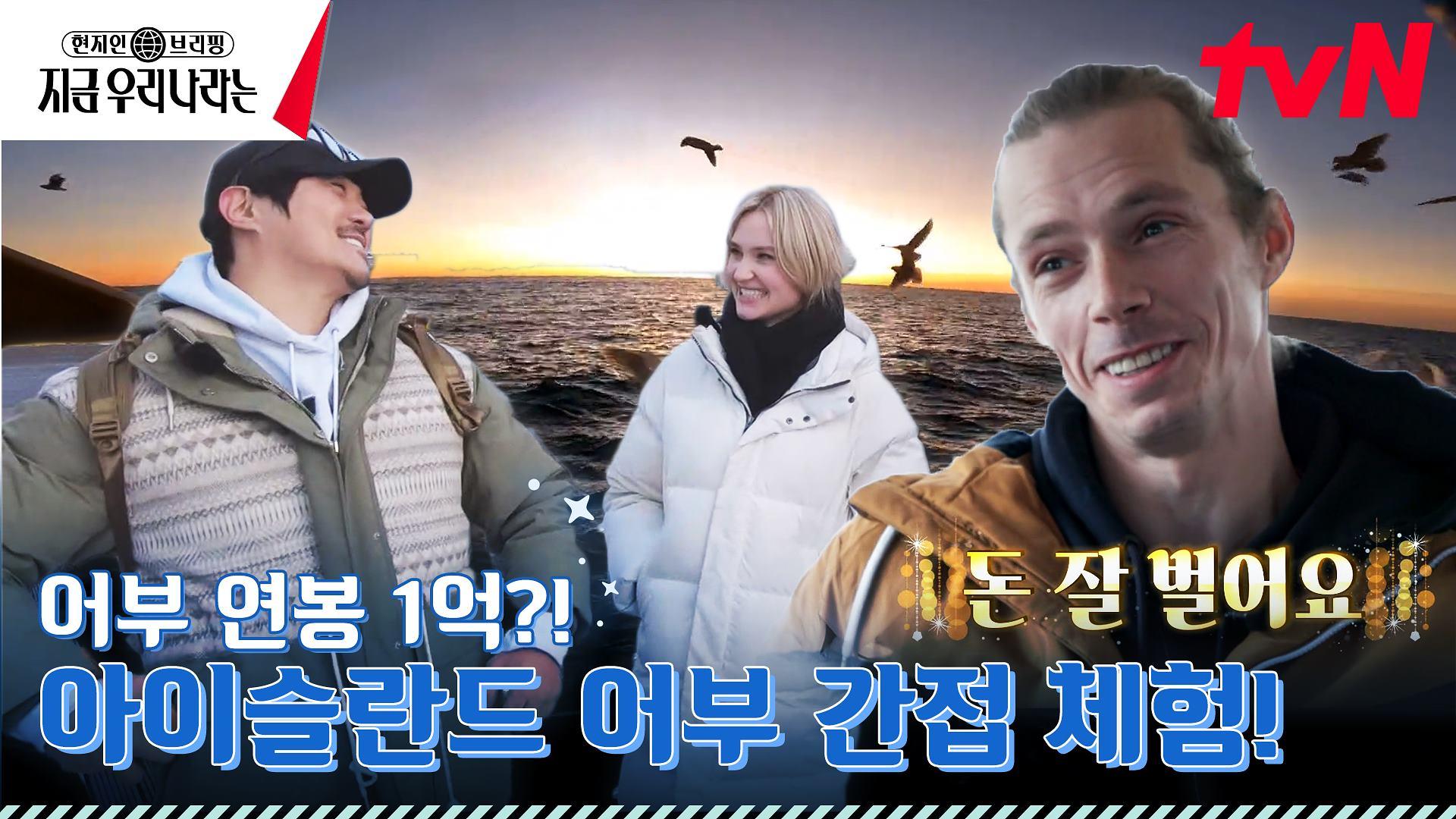 KCM의 아이슬란드 낚시는 다음 기회에..🎣 어업의 나라, 아이슬란드 어부의 낚시 간접 체험! | tvN 230212 방송 | ZUM TV