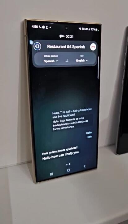 영어 안써도, 외국인과 통화한다…"애플 이스 애플" 엉뚱번역도 [갤럭시S24 써보니] | ZUM TV