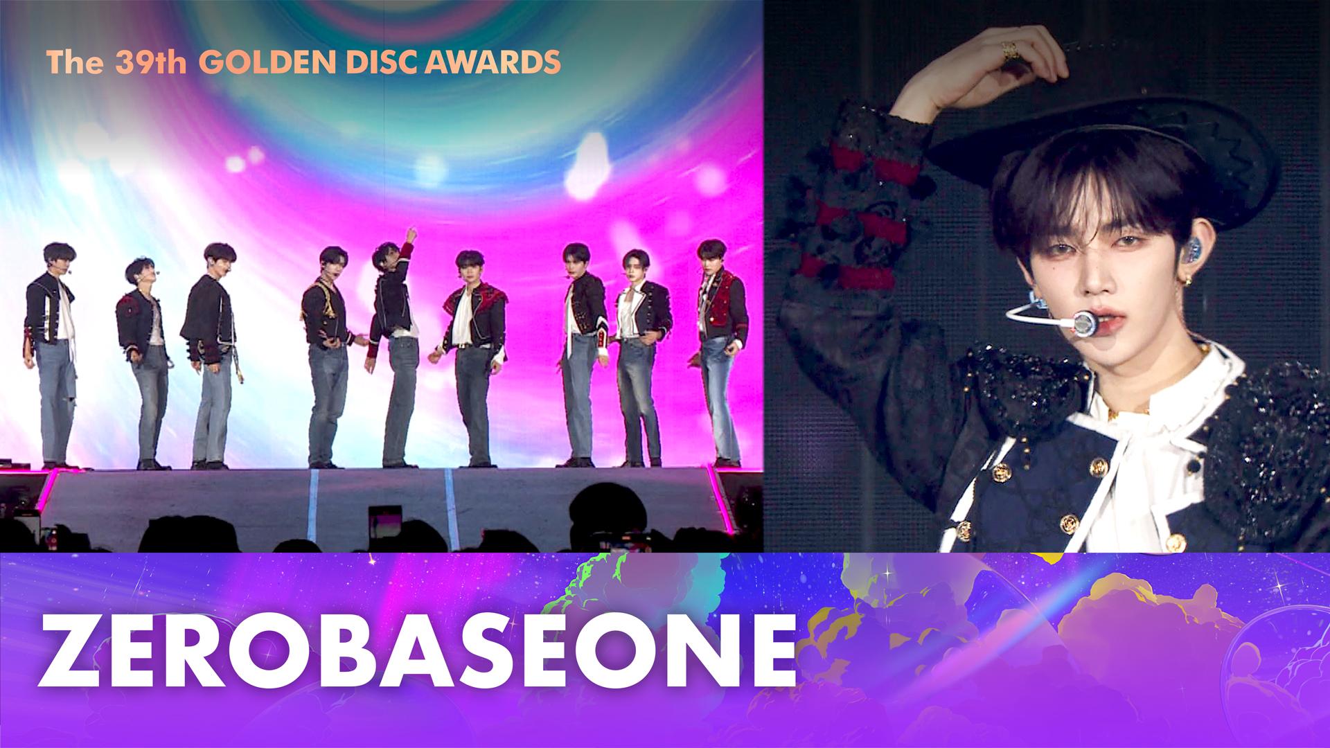 [제39회 골든디스크] ZEROBASEONE - 'Intro + GOOD SO BAD + Feel the POP' ♪ | JTBC 250107 방송 | ZUM TV