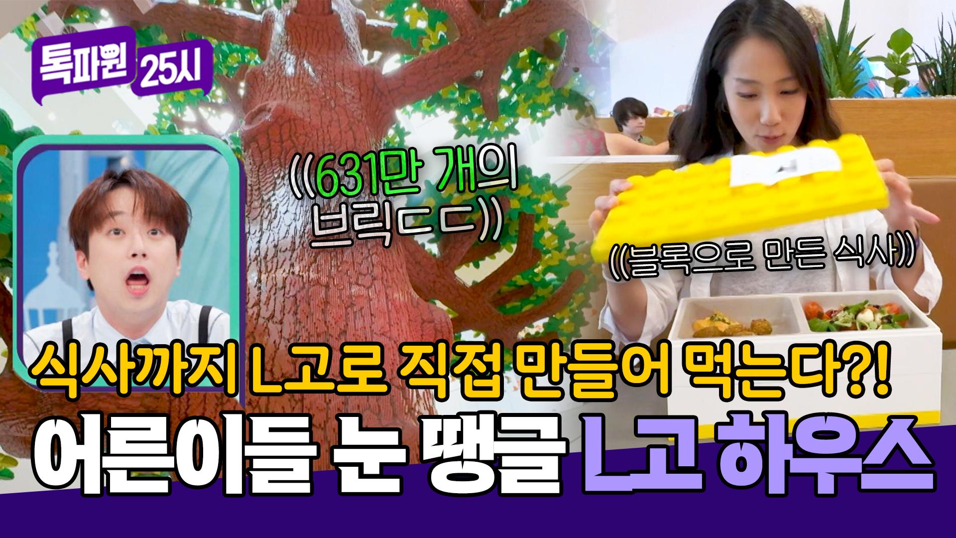 15미터 나무를 L고 만으로?!🌳 식사까지 블록으로 만들어 먹는 이색 L고 하우스🤖 | JTBC 250707 방송 | ZUM TV