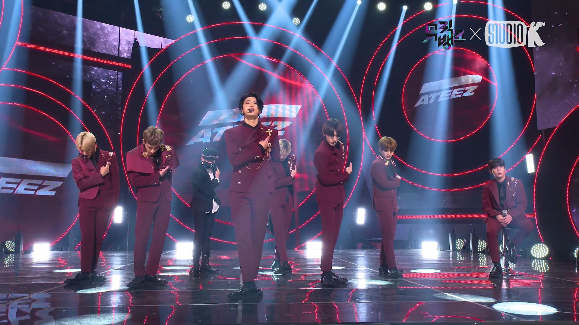 [K-Choreo] ATEEZ 직캠 WONDERLAND (ATEEZ Choreography) l @MusicBank 191025 ...