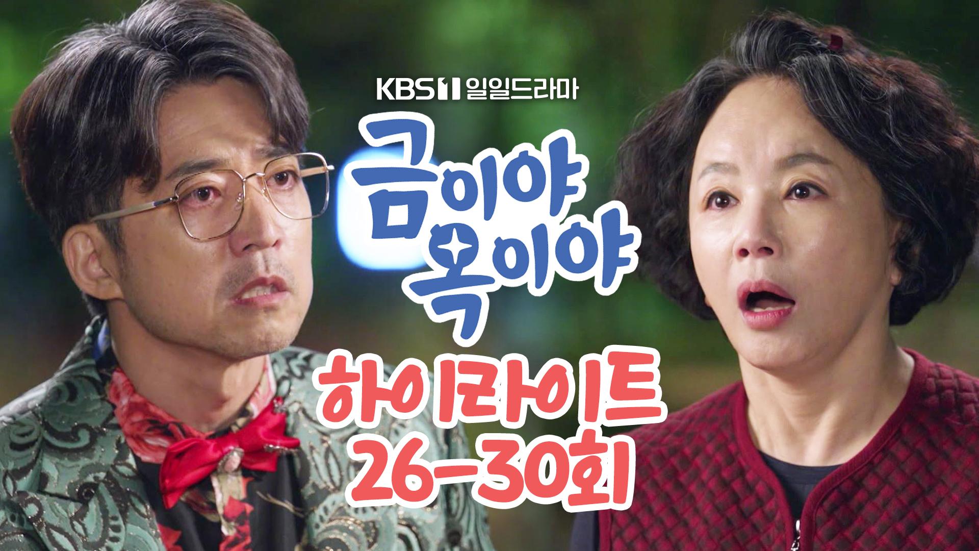 [26-30회 하이라이트] 깨끗이 이혼만 시켜주면 그냥 바로 끝날 일인데! | KBS 방송 | ZUM TV