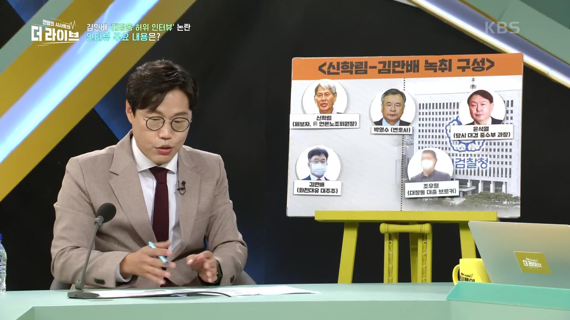 검찰의 거짓 인터뷰 판단, 근거는? | KBS 230905 방송 | ZUM TV