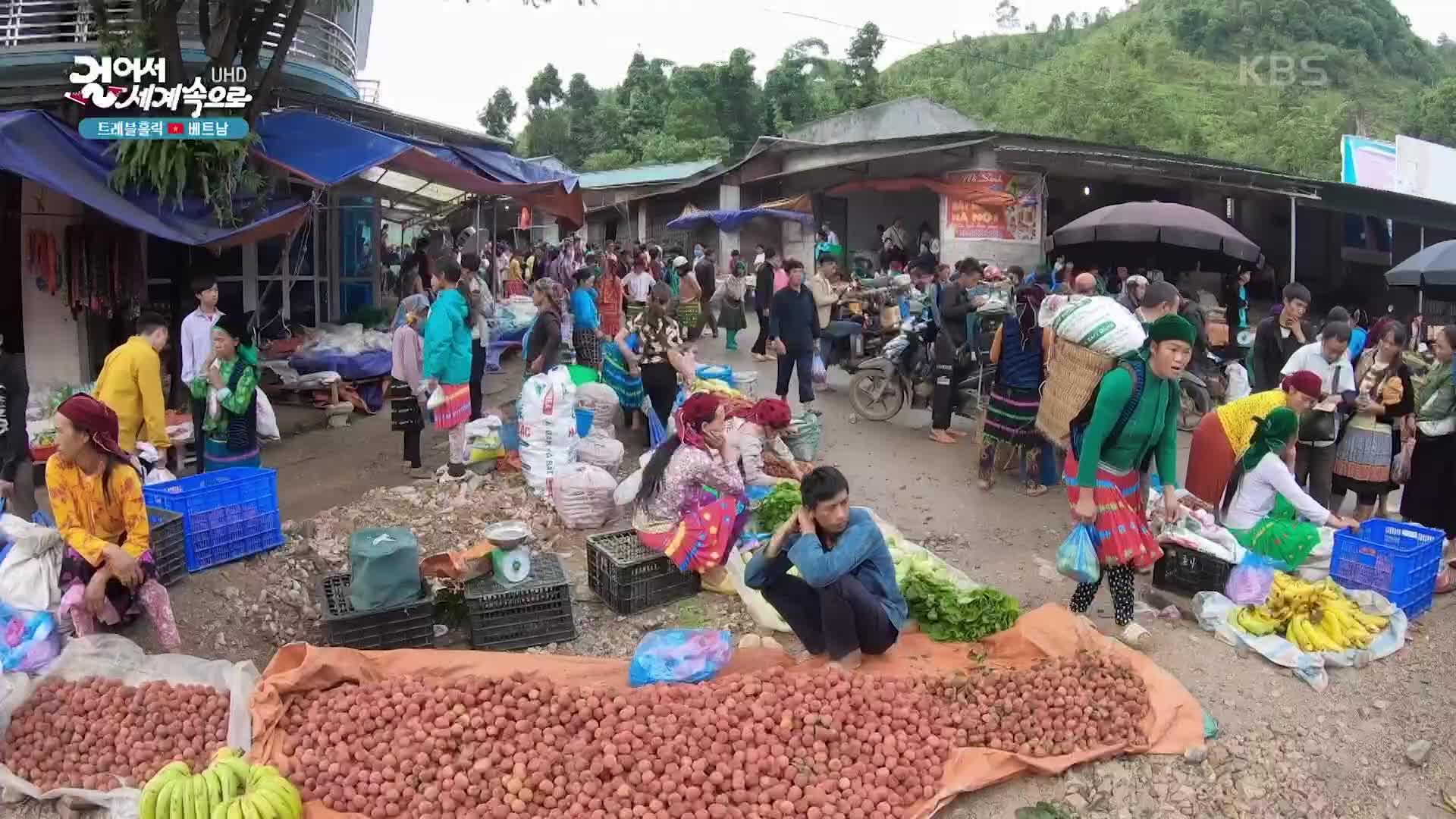 일주일에 한번 열리는 산악 부족 시장, 룽핀 시장 | KBS 241120 방송 | ZUM TV