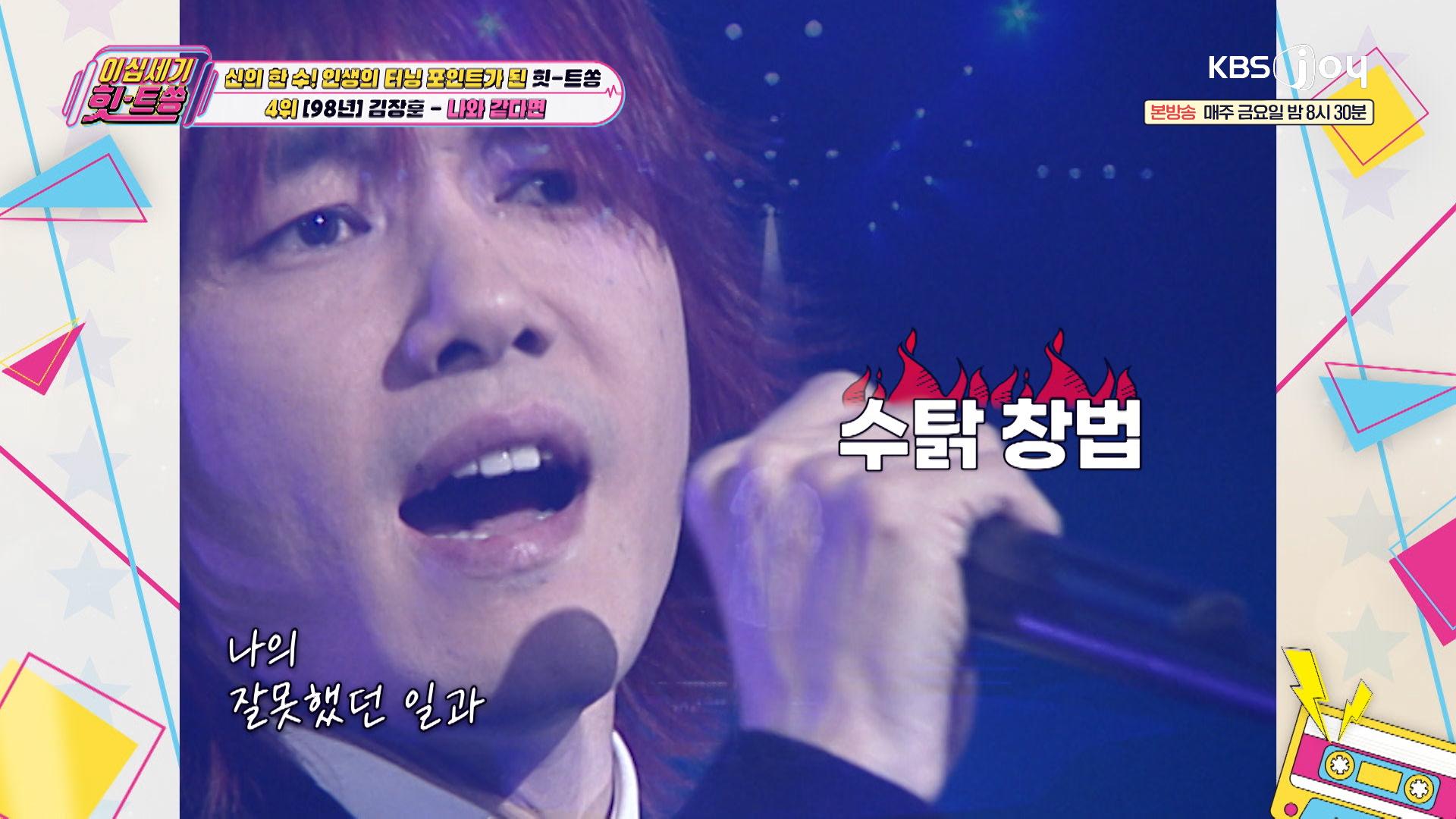 이별 후 이 노래 무조건 불러줘야죠🎤 김장훈 ‘나와 같다면’ l KBS Joy 250124 방송 | ZUM TV