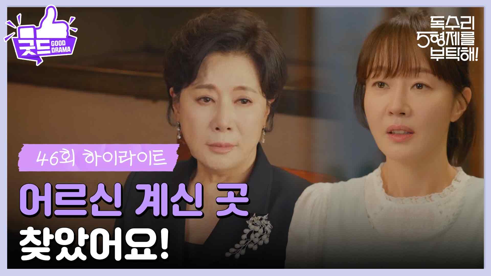 [46화 하이라이트]＂어르신 계신 곳 찾았어요!＂혼자 다방에 간 박정수를 찾아 나서는 엄지원😲 [독수리 5형제를 부탁해!] | KBS 250706 방송 | ZUM TV