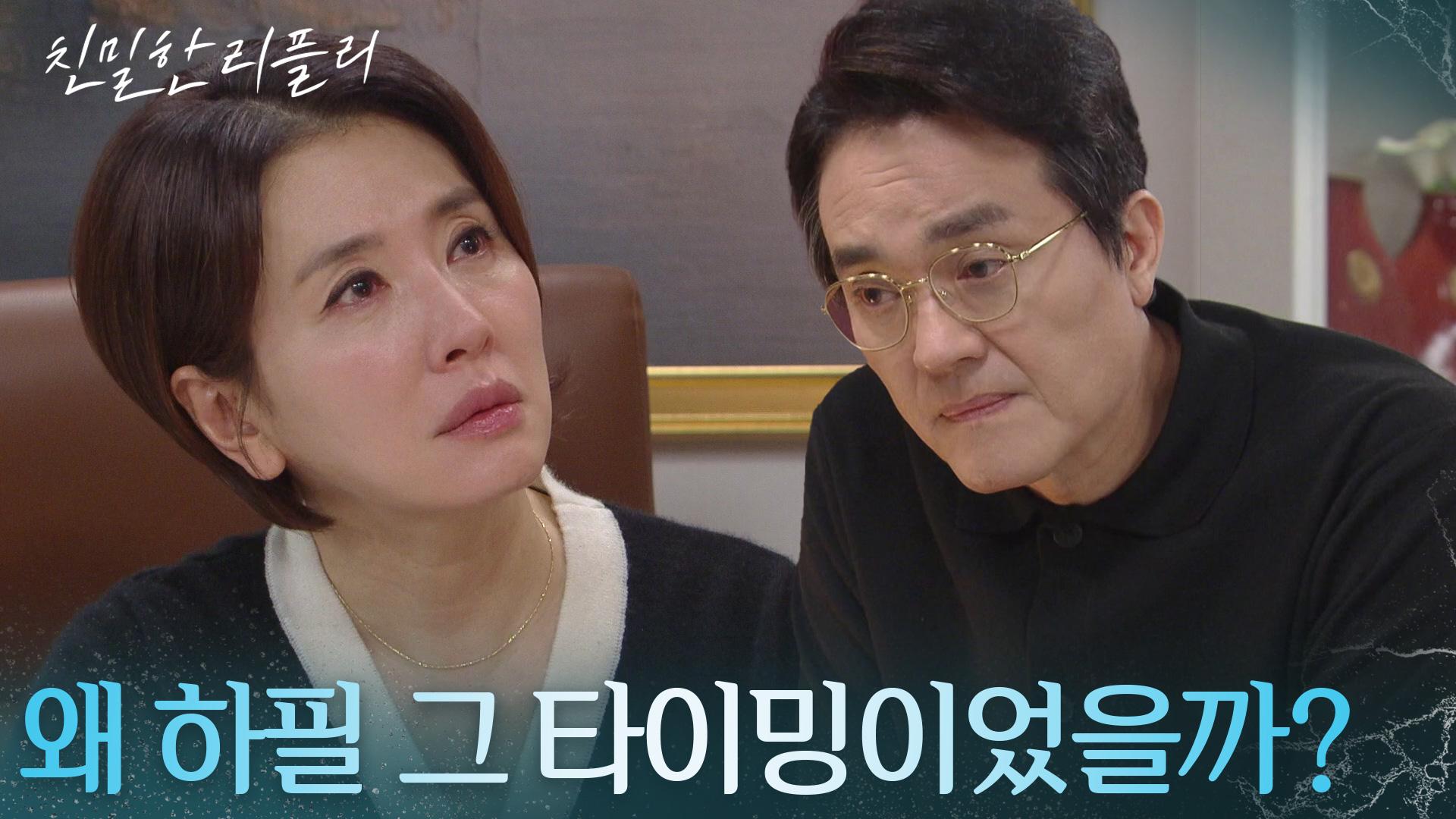 25년 전 당신 사고... ” 이일화에 사고의 의구심을 제시하는 최종환 [친밀한 리플리] | KBS 251124 방송 | ZUM TV