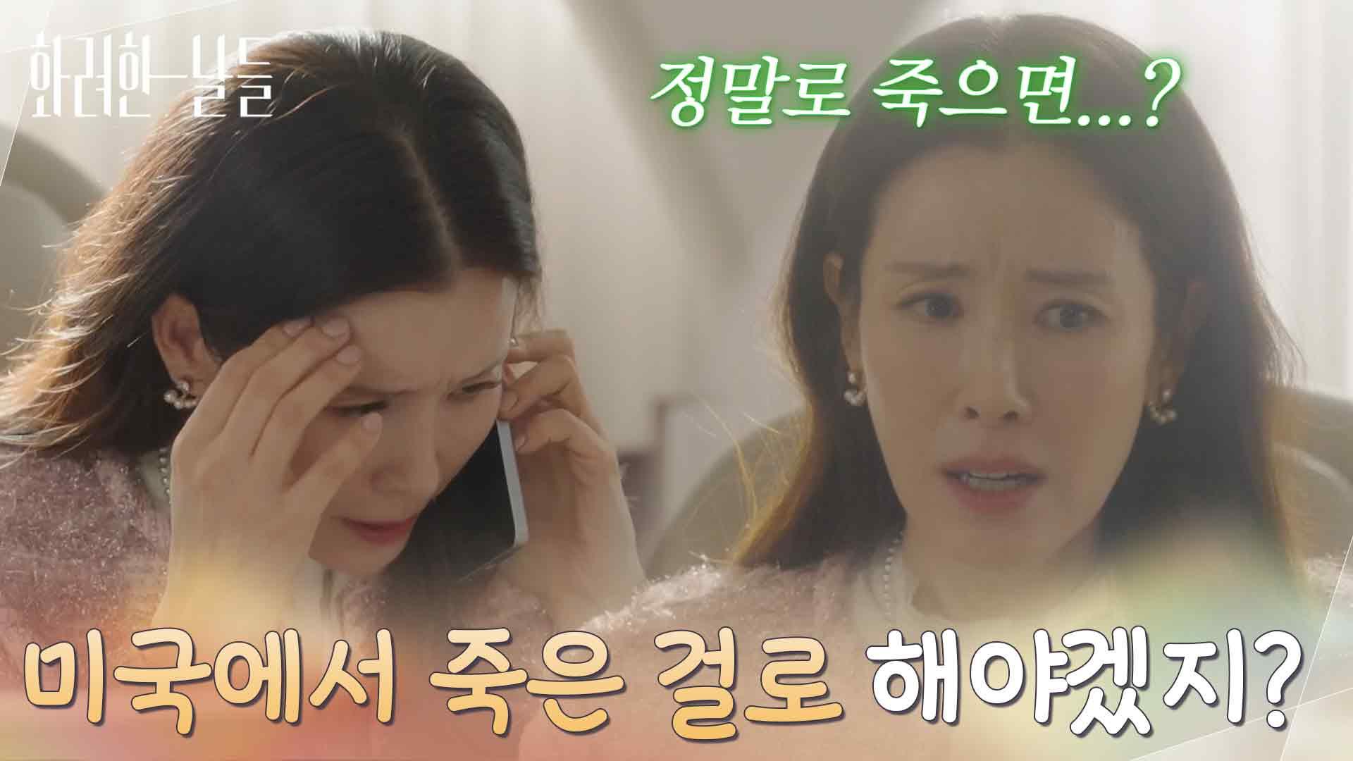 ＂미국에서 죽은 걸로 해야겠지?＂김준호가 죽은 뒤의 일을 걱정하는 이태란 [화려한 날들] | KBS 251130 방송 | ZUM TV
