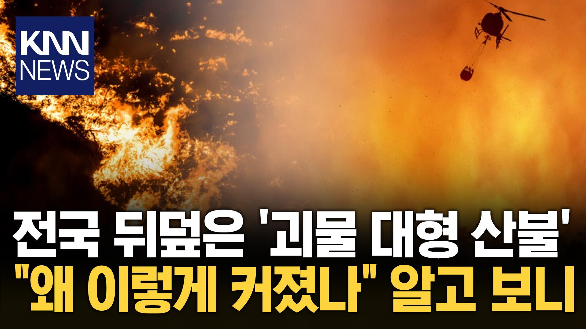 라이터·술병·무대책… 초대형 산불 부른 3가지 / KNN | ZUM TV