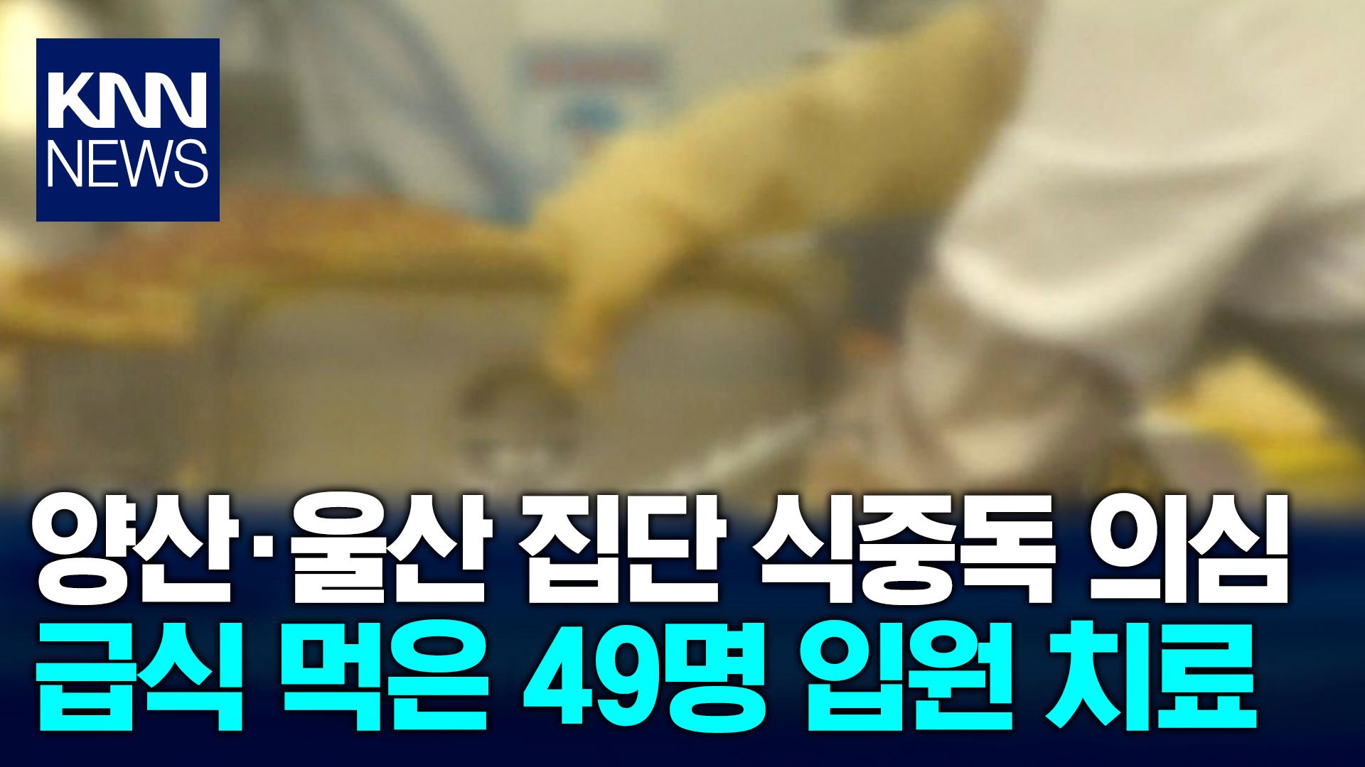 경남 양산·울산 기업 8곳서 집단 식중독 의심/KNN | ZUM TV
