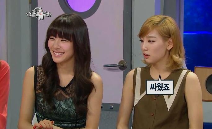 【TVPP】 태연(소녀시대) - 티파니와 대판 싸운 사연 @라디오스타 2013 | ZUM TV