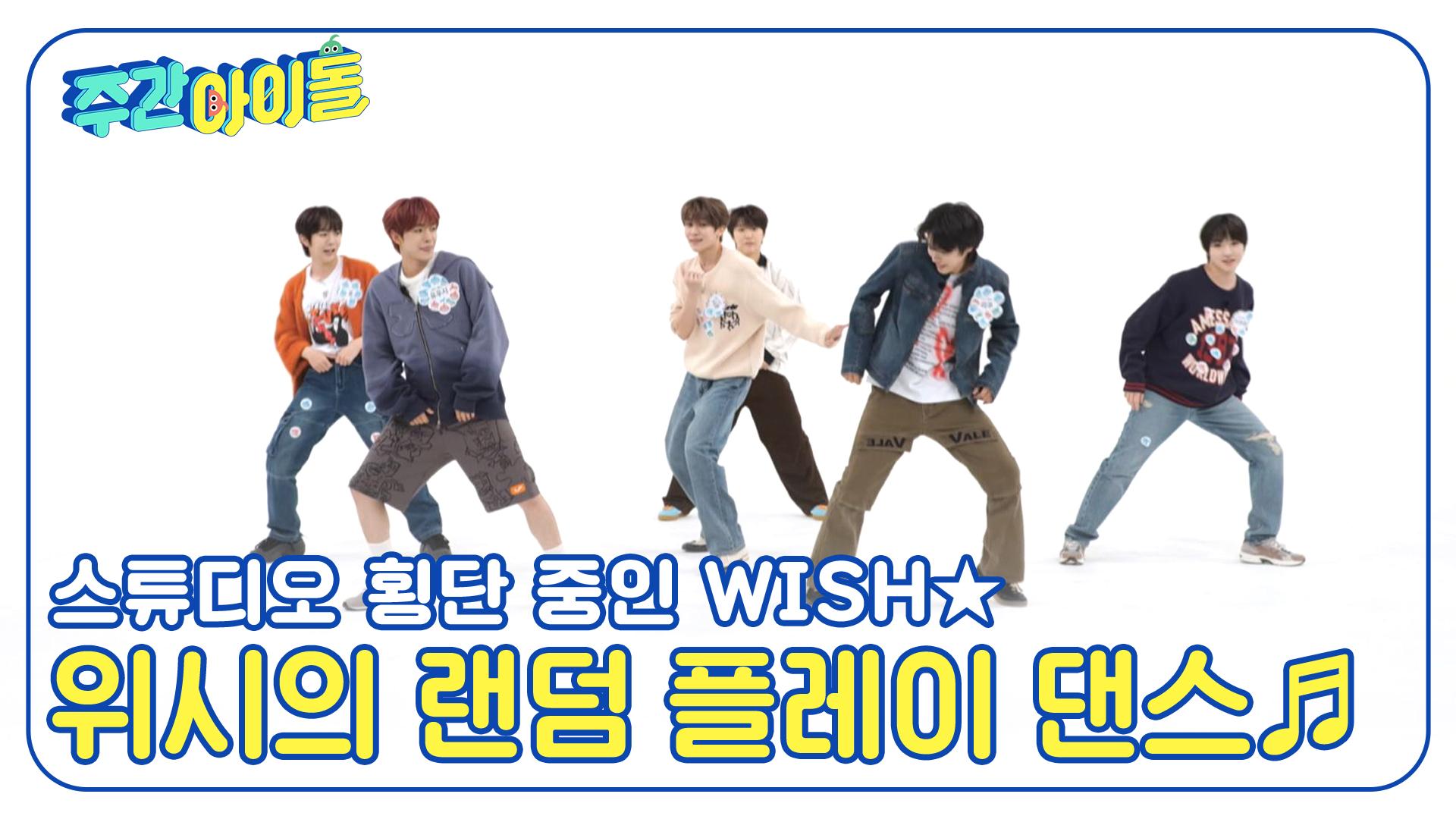 스튜디오 횡단하는🤣 NCT WISH의 첫 랜플댄 | ZUM TV