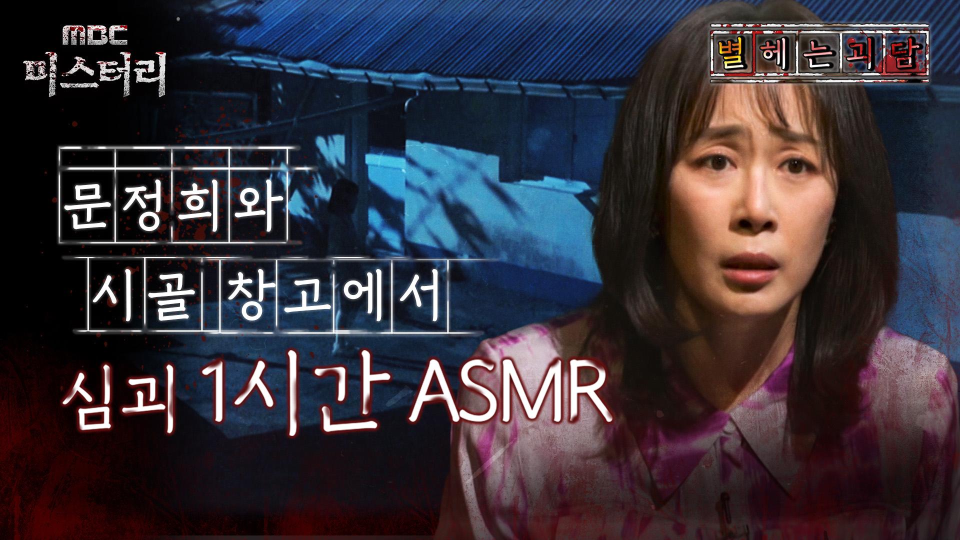 [별 헤는 괴담] 문정희와 시골 창고에서 심괴 1시간 ASMR #심야괴담회 #심괴 #어둑시니 #midnight #horrorstory MBC240623방송 | ZUM TV