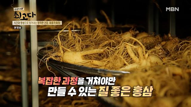 복잡한 과정을 거쳐야만 만들 수 있는 질 좋은 홍삼 MBN 211127 방송 | ZUM TV