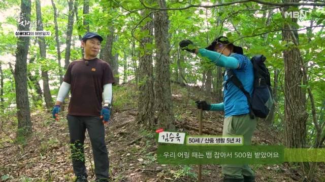 으악!! 통통한 OOO를 거침없이 잡는 자연인?! 어릴 적 500원 받고 팔았다는 이것의 정체는?? MBN 240828 방송 | ZUM TV