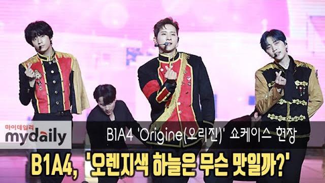 B1A4(비원에이포), 온종일 바나 생각뿐 '오렌지색 하늘은 무슨 맛일까? (what is LovE?)' 첫무대 [MD동영상] | ZUM TV