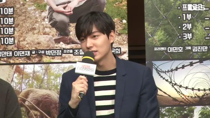 [이민호⑤] ＂멧돼지의 동족 포식...충격＂ (′DMZ 더 와일드′ 제작발표회) | ZUM TV