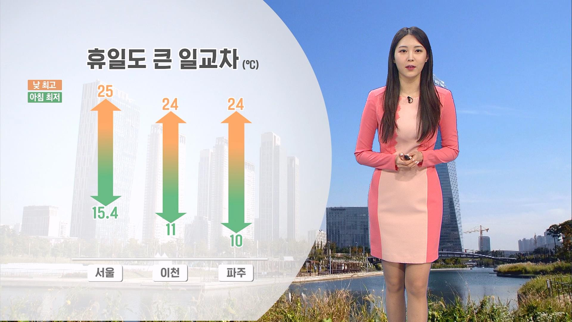 [09/25] 휴일 일교차 큰 날씨…대기 건조 주의 (문지영 기상캐스터) | ZUM TV