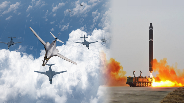 북, 화성-15형 발사…한미, B-1B로 맞대응 | ZUM TV