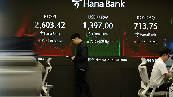 미국 신용등급 강등 여파…코스피 2,600선 후퇴 | ZUM TV