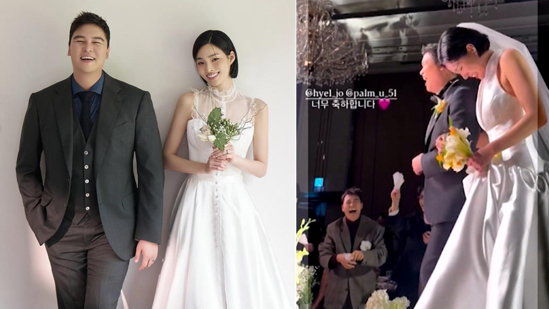 [스타N이슈] 이장우♥조혜원 결혼식 현장…주례 전현무, 사회 기안84, 부케 호두? | ZUM TV