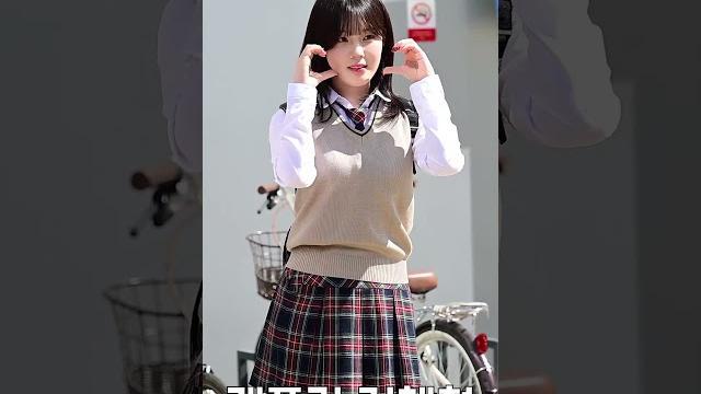 ‘가을 햇살보다 더 눈부셔’ 찰떡 교복핏 뽐내는 케플러 김채현 (Kep1er Chaehyun) [O! STAR 숏폼] | ZUM TV