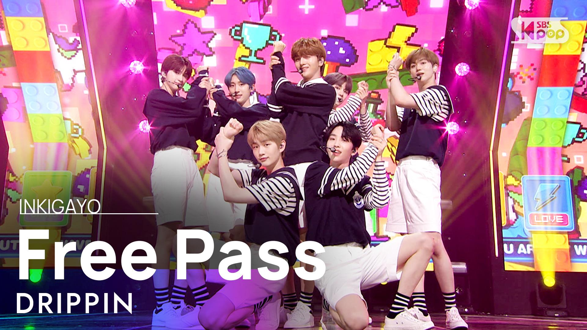 DRIPPIN(드리핀) - Free Pass @인기가요 inkigayo 20210711 | ZUM TV