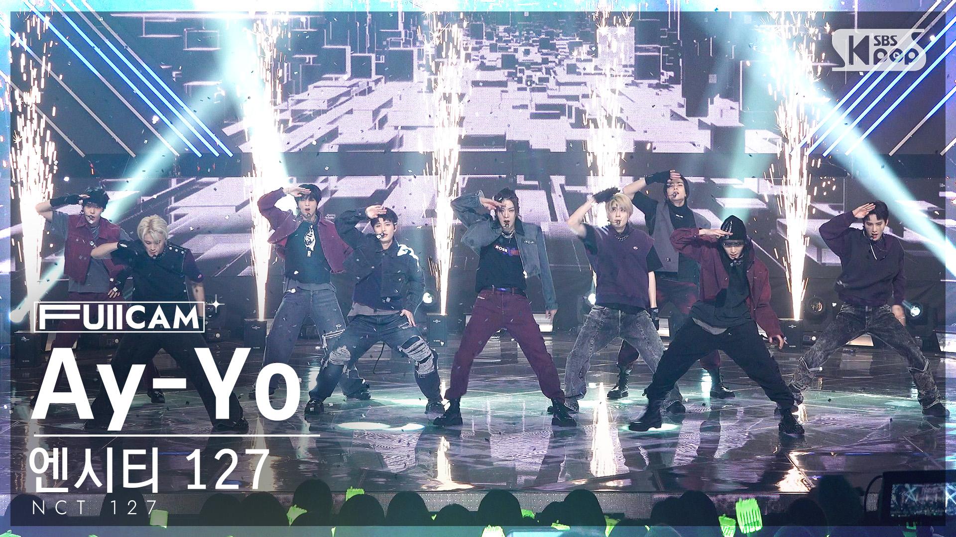 [안방1열 풀캠4K] 엔시티 127 'Ay-Yo' (NCT 127 FullCam)│@SBS Inkigayo 230212 | ZUM TV