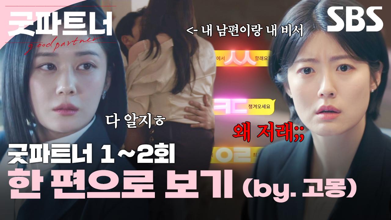 굿파트너 1-2회 에피소드를 한 방에 몰아보기💼 (by.고몽) | 굿파트너 | SBS | ZUM TV