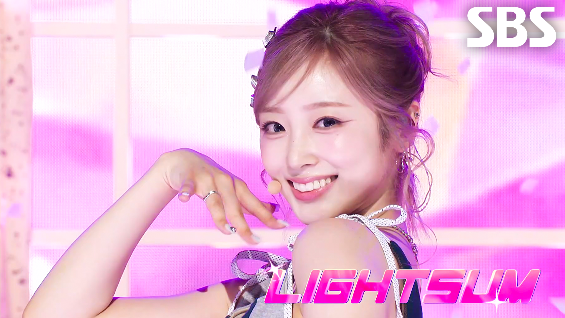LIGHTSUM - POSE! | SBS 240811 방송 | ZUM TV