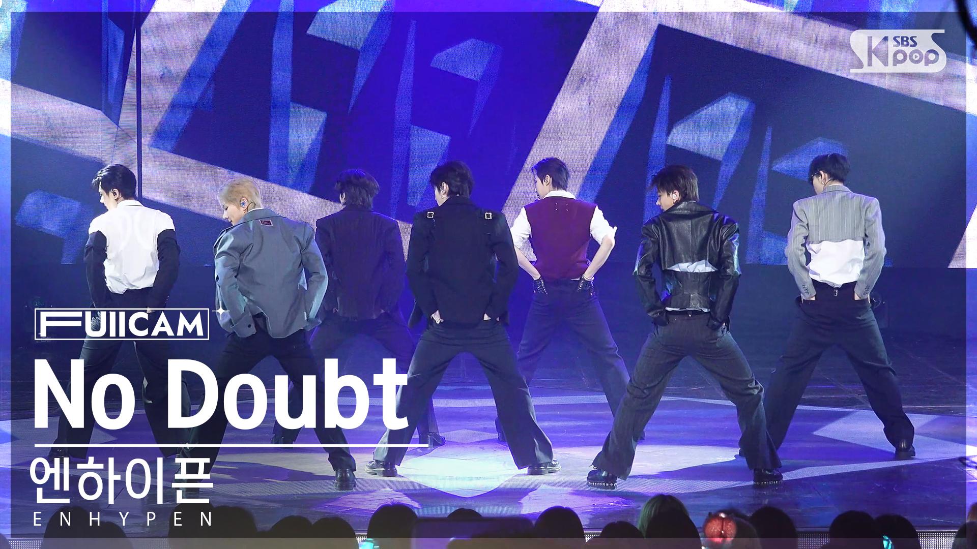 [안방1열 풀캠4K] 엔하이픈 'No Doubt' (ENHYPEN FullCam)│@SBS Inkigayo 241124 | ZUM TV