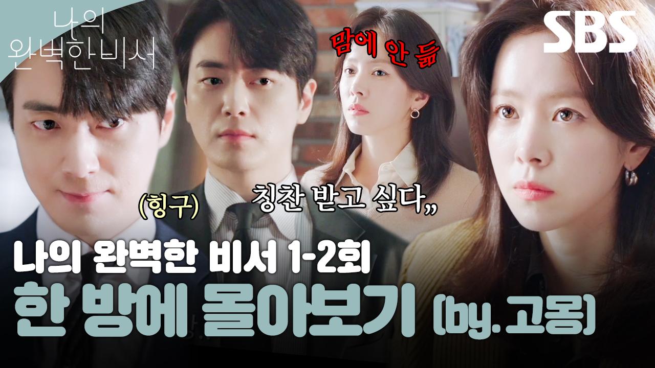 나의 완벽한 비서 1-2회 에피소드를 한 방에 몰아보기💕 (by.고몽) | 나의 완벽한 비 | SBS | ZUM TV