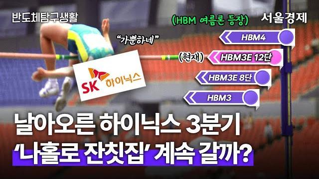 "HBM 잘 된 거 우연일까?" 잔칫집 SK하이닉스 2024년 3분기 실적 분석 | 반도체탐구생활 | ZUM TV